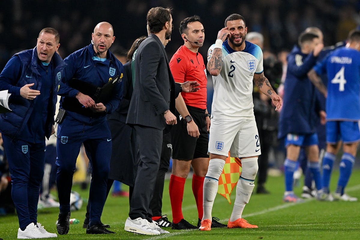 England Manager Gareth Southgate Wears Patta x Nike Air Max 1