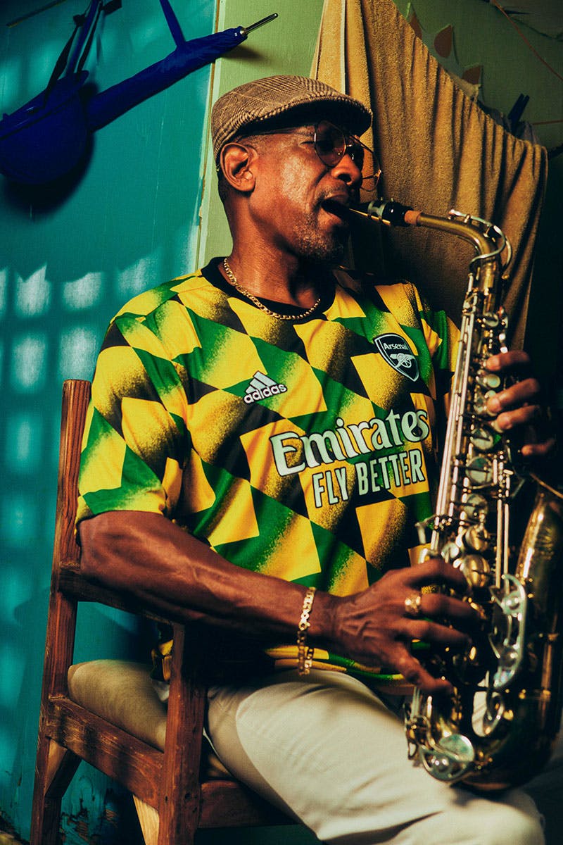 Arsenal Launches Jamaica-Inspired Pre-Match Jersey