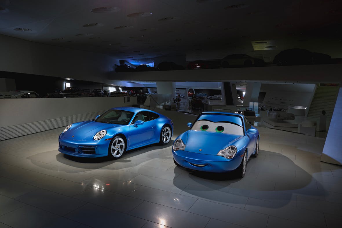 Sally Porsche 911 Carrera Custom From Pixar's 'Cars' at Auction