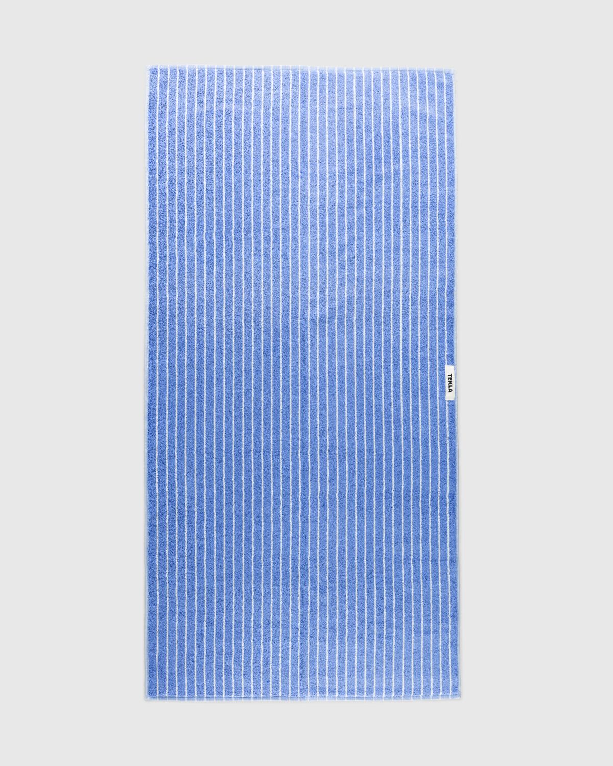 Tekla – Bath Towel 70x140 Clear Blue Stripes | Highsnobiety Shop
