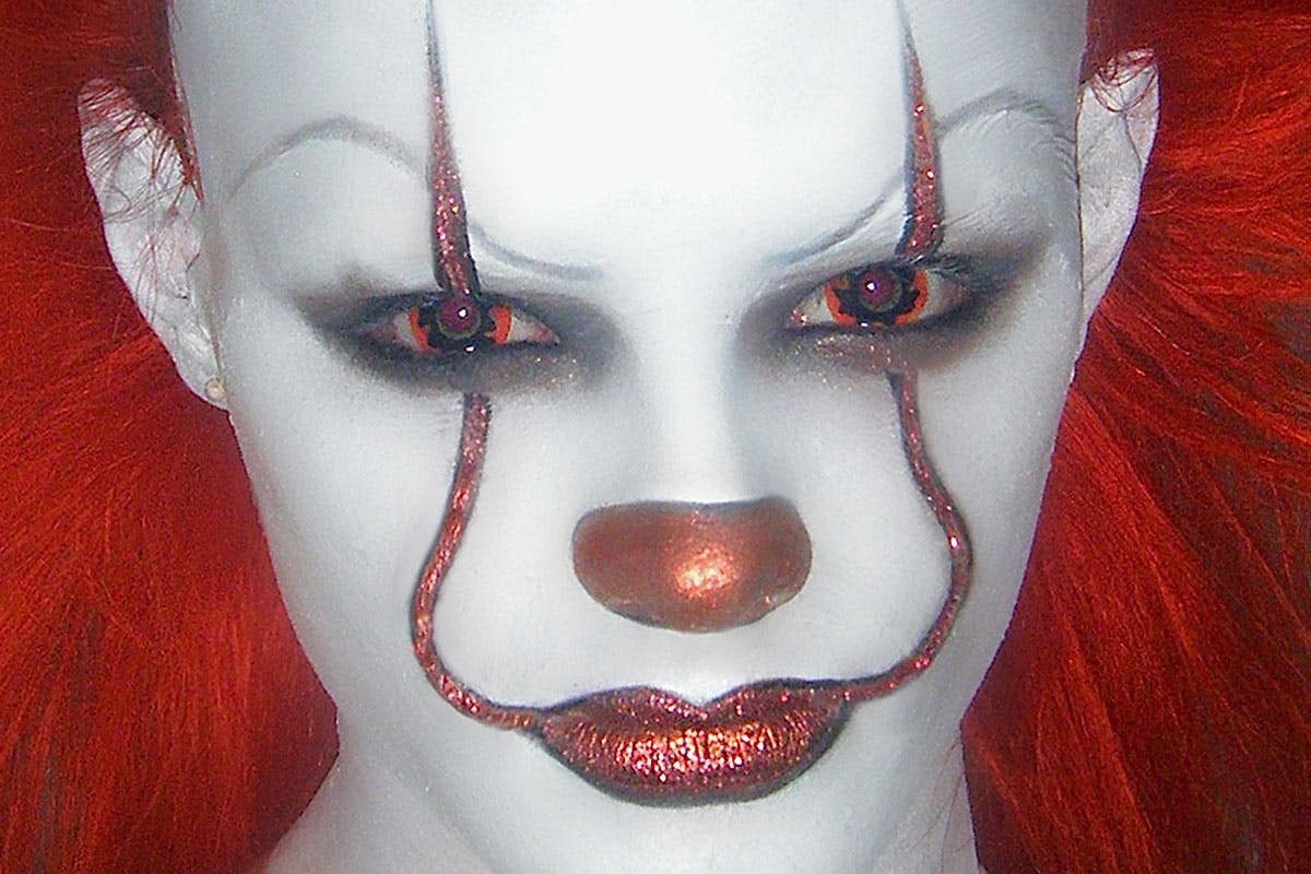 Isamaya Ffrench's Pennywise Halloween Makeup Is Scary Good