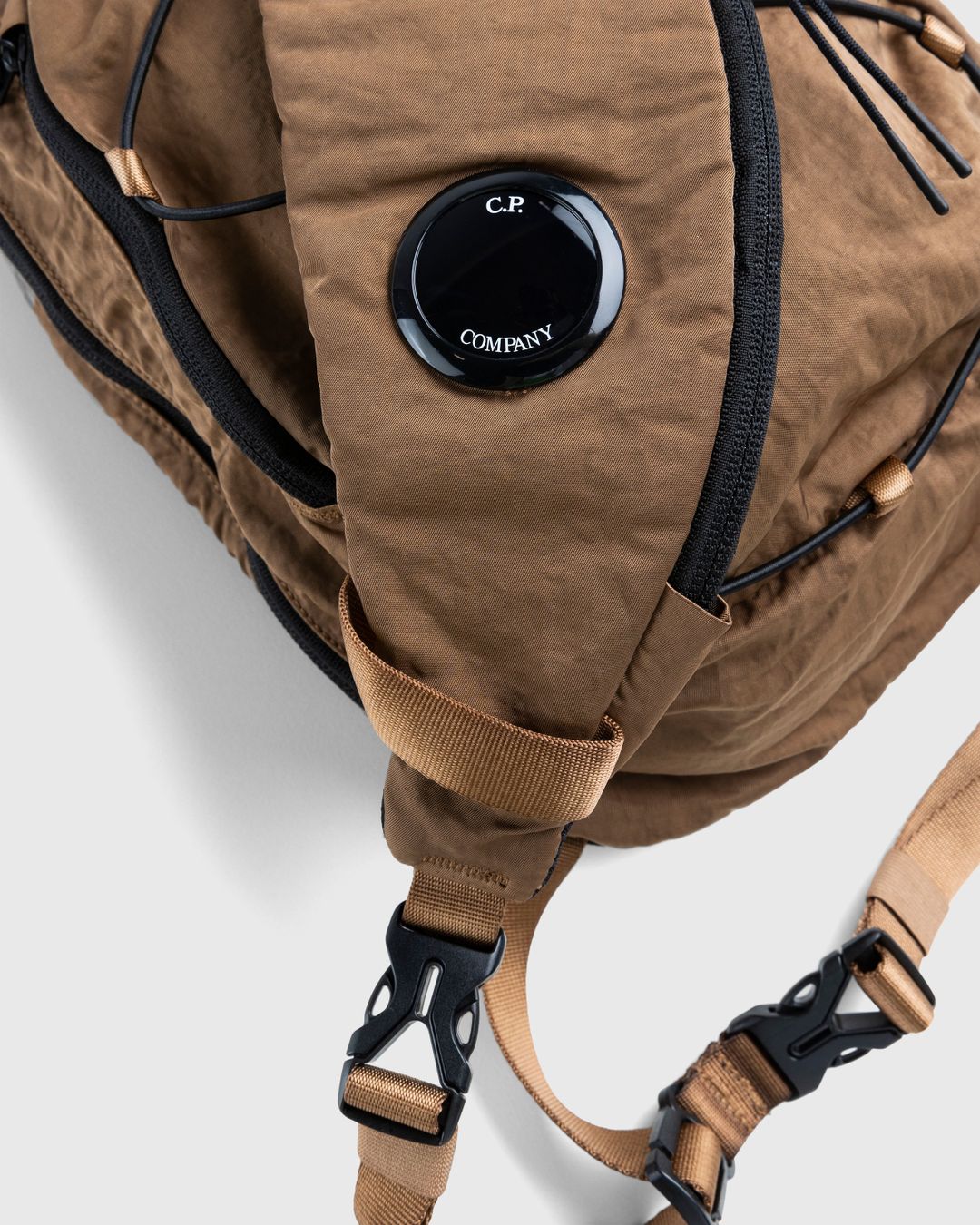 C.P. Company – Nylon B Crossbody Rucksack Brown | Highsnobiety Shop