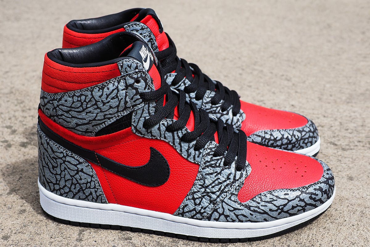 BespokeIND Nike Air Jordan 1 “Red Cement”: Official Images