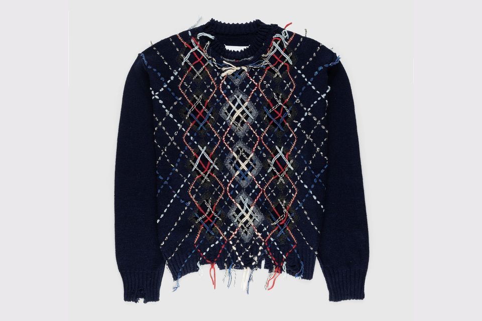 Maison Margiela's Distressed Knitwear Includes Cut-Out Holes