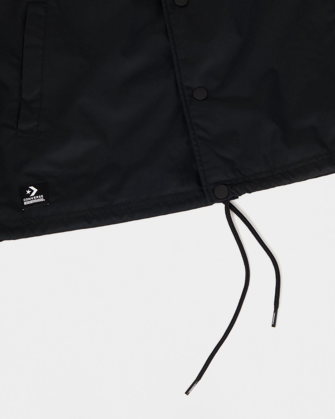 Converse x NBHD – Black Coaches Jacket | Highsnobiety Shop