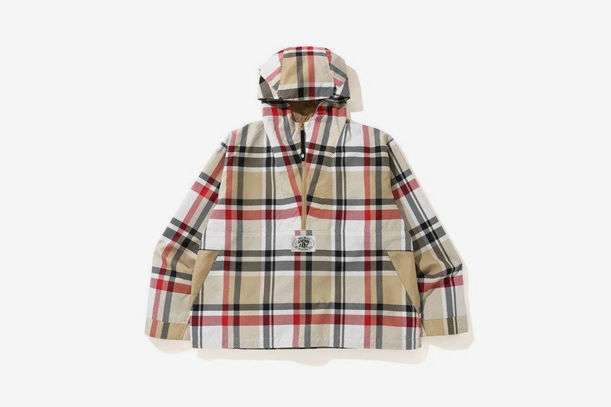 BAPE References Burberry in New Check Capsule