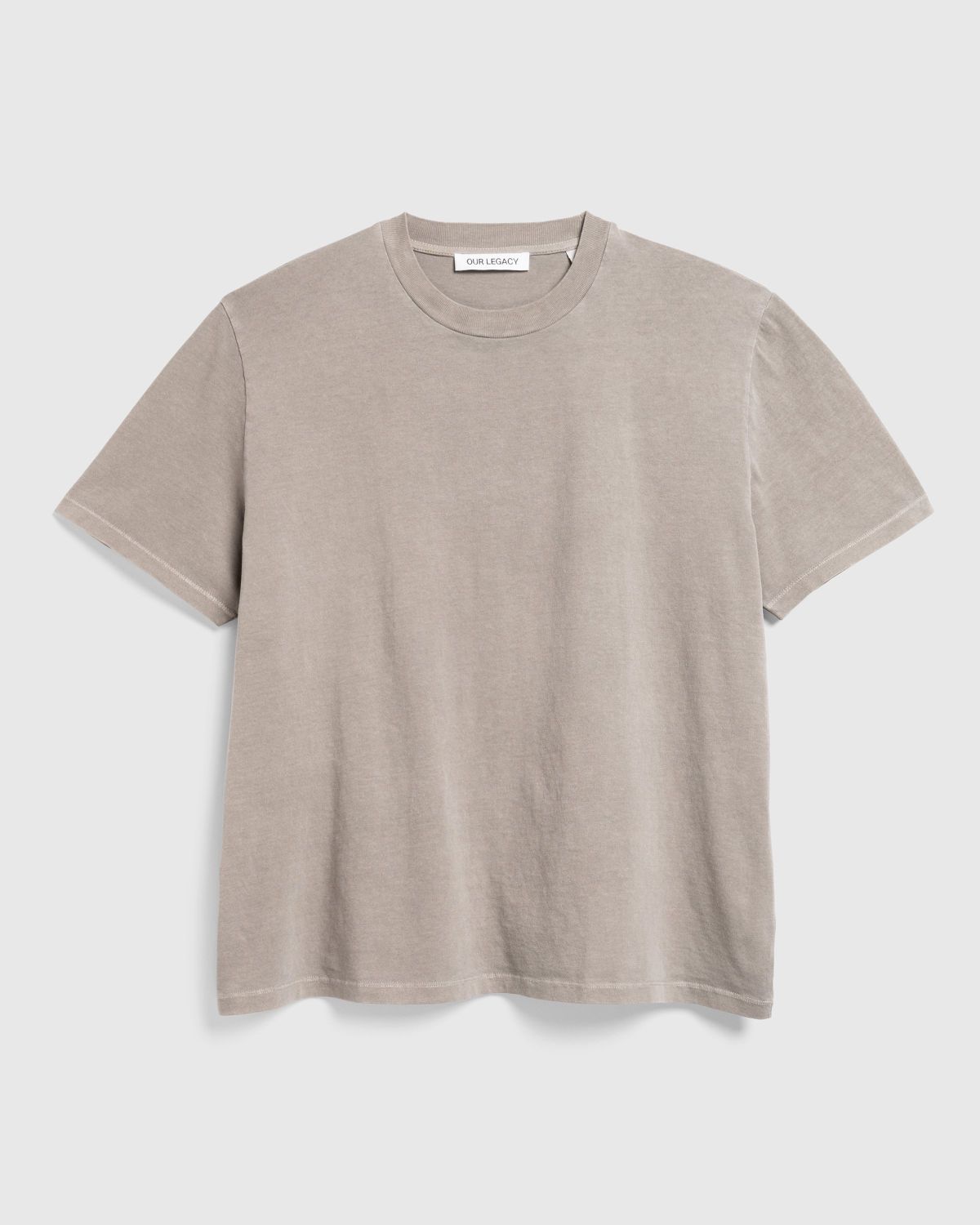 Our Legacy – Box T-Shirt Worn Grey Legacy Jersey | Highsnobiety Shop