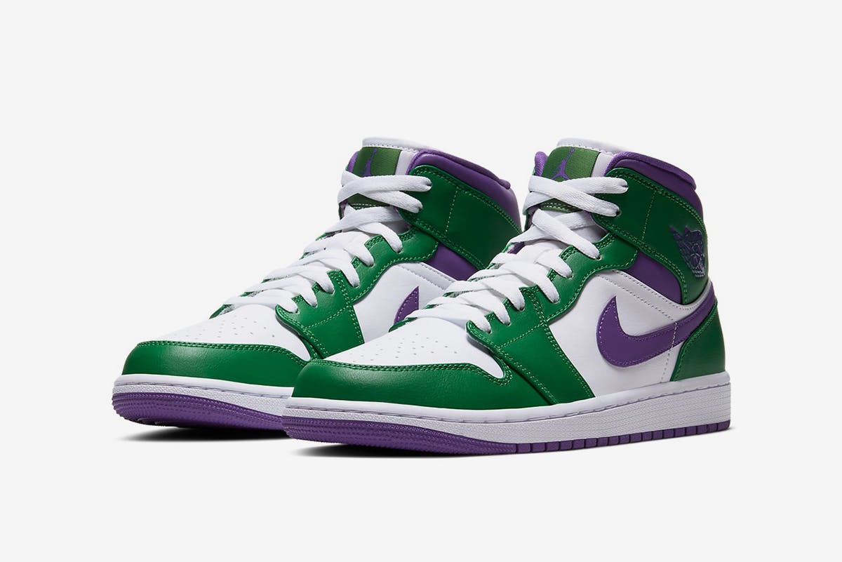 Nike Air Jordan 1 Mid "Incredible Hulk": Official Images & Buy Here