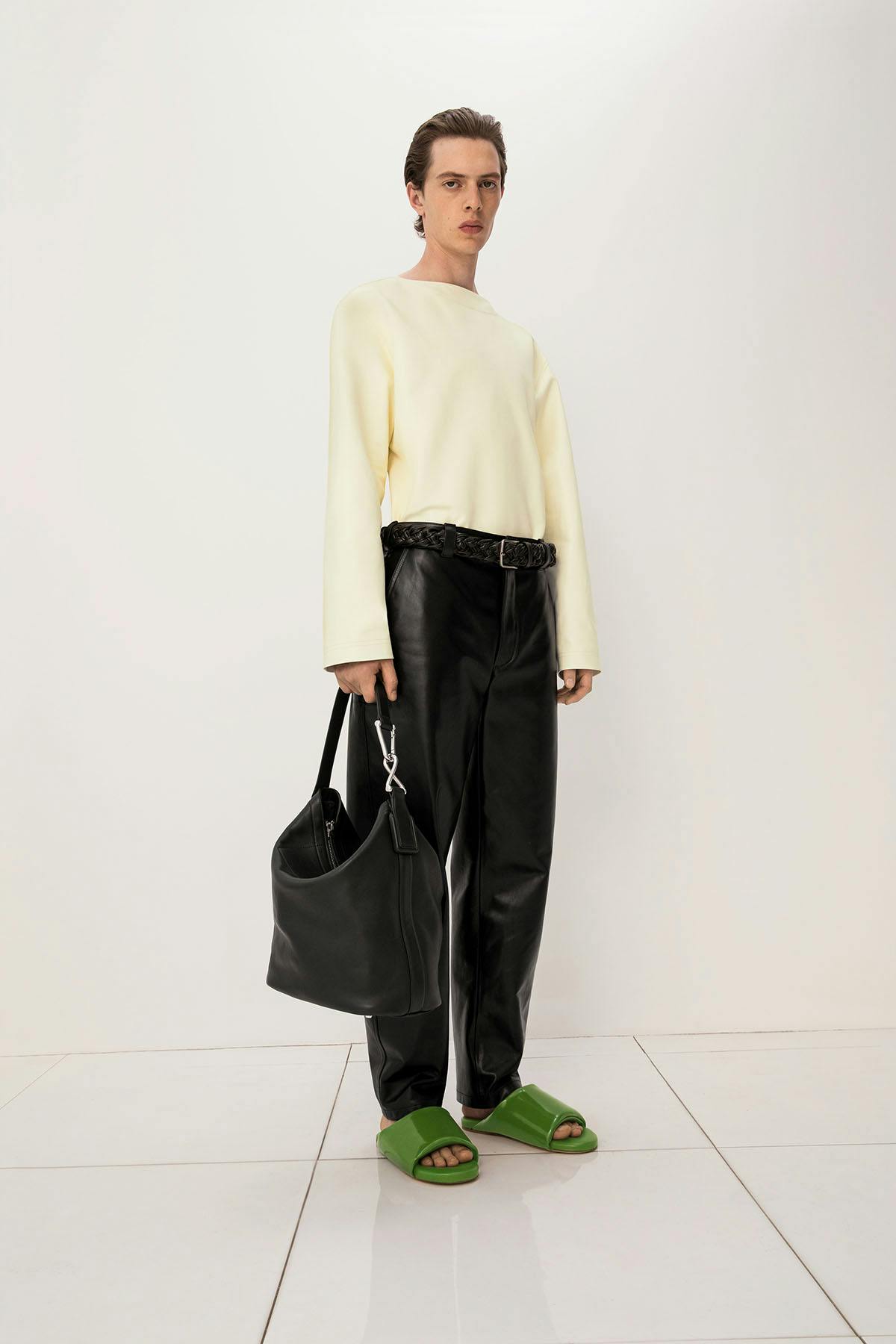 Bottega Veneta Shows Intrecciato Jeans for Resort 2023