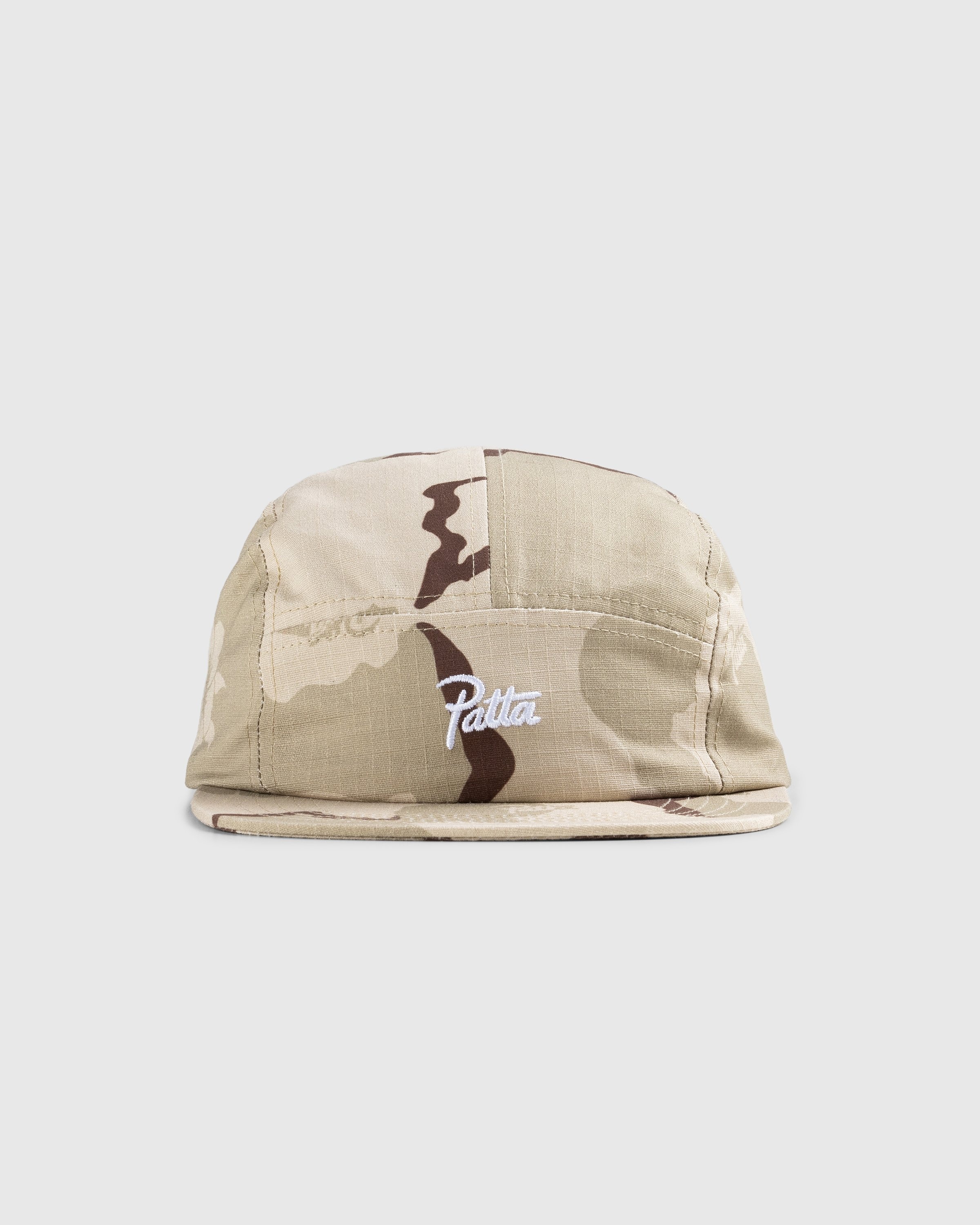 Patta – Desert Flower Camo 5-Panel Cap Beige | Highsnobiety Shop