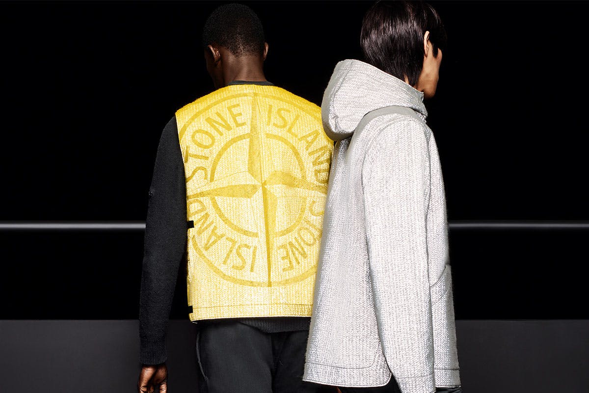 Stone Island Launches Needle Punched Reflective Outerwear