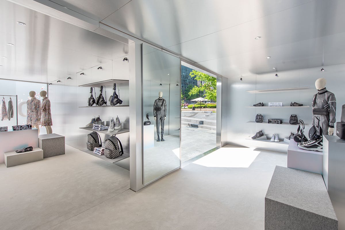 Take a Look Inside Dior's Ultra-Futuristic Pop-Up Stores