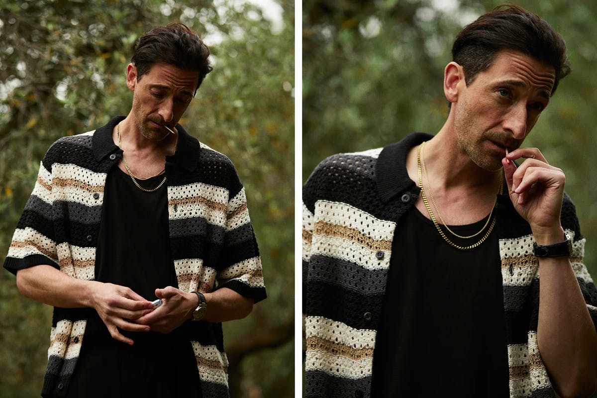 Adrien Brody Broods in KITH's Spring 2023 Campaign