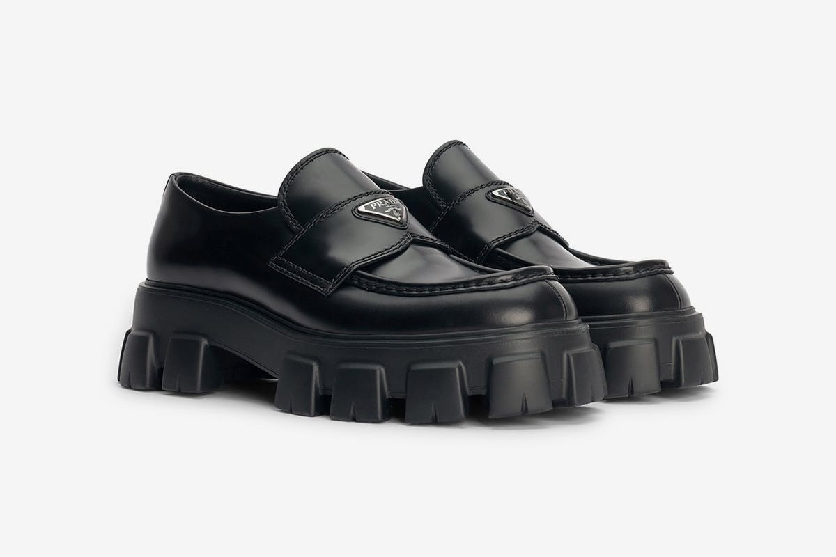 Prada Drops '90s-Inspired Monolith Loafers