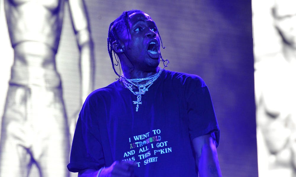 Travis Scott Performs Unreleased Track at Governor's Ball