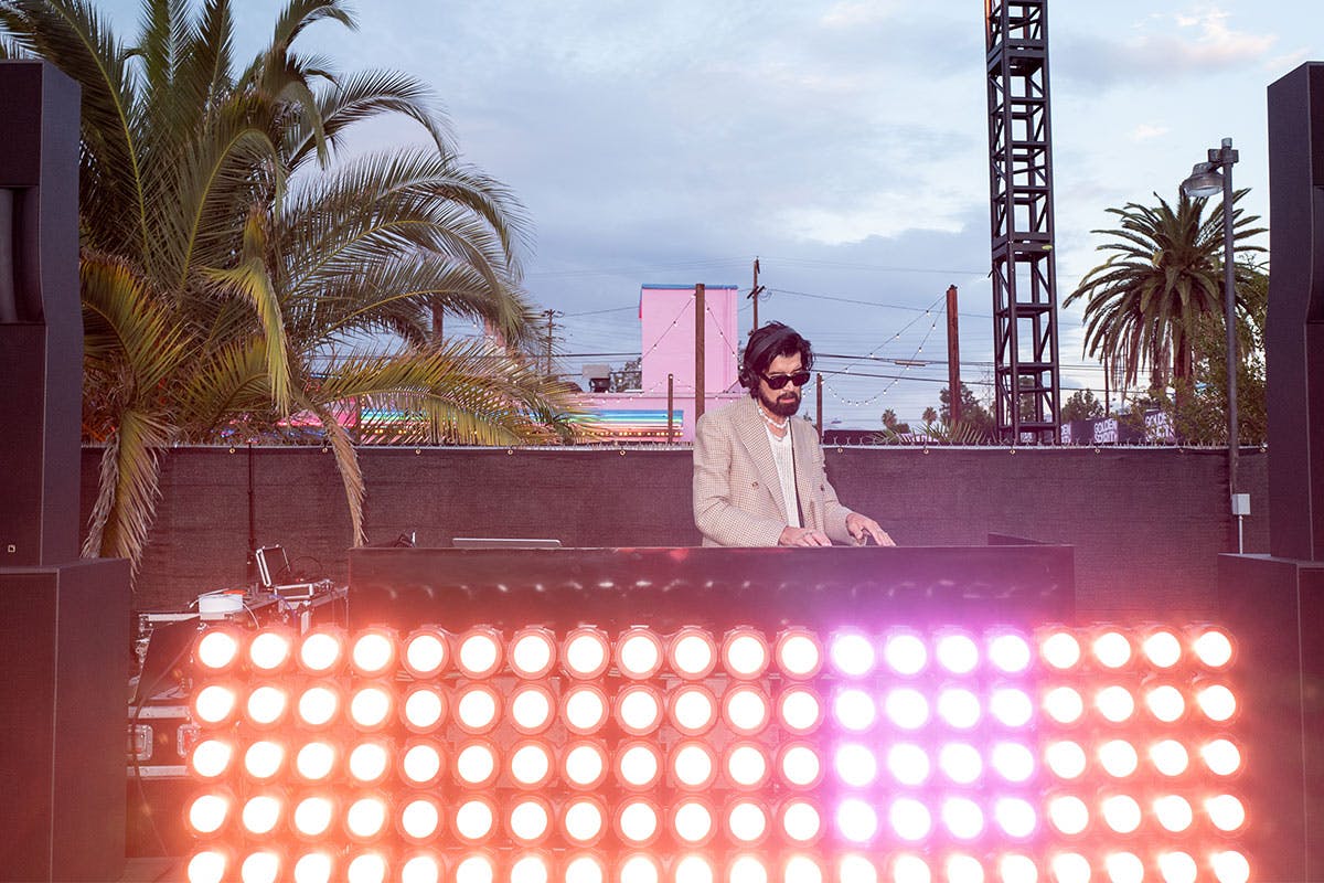 Golden Goose’s Motel Party Was a Star- & Skate-Studded Soirée
