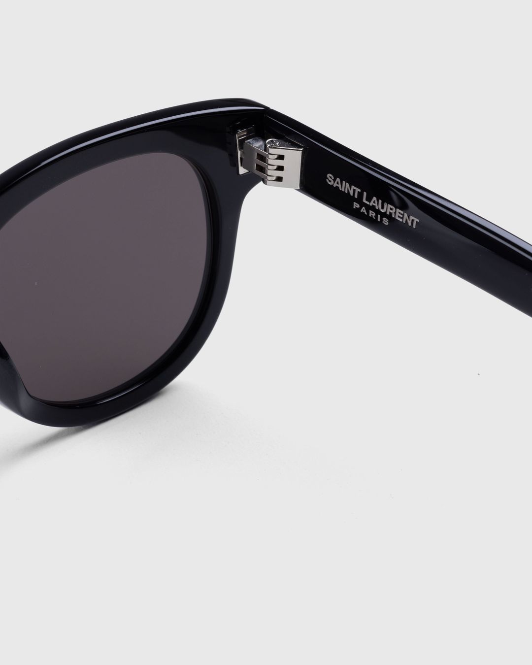 Saint Laurent – SL 571 Round Frame Sunglasses Black | Highsnobiety Shop