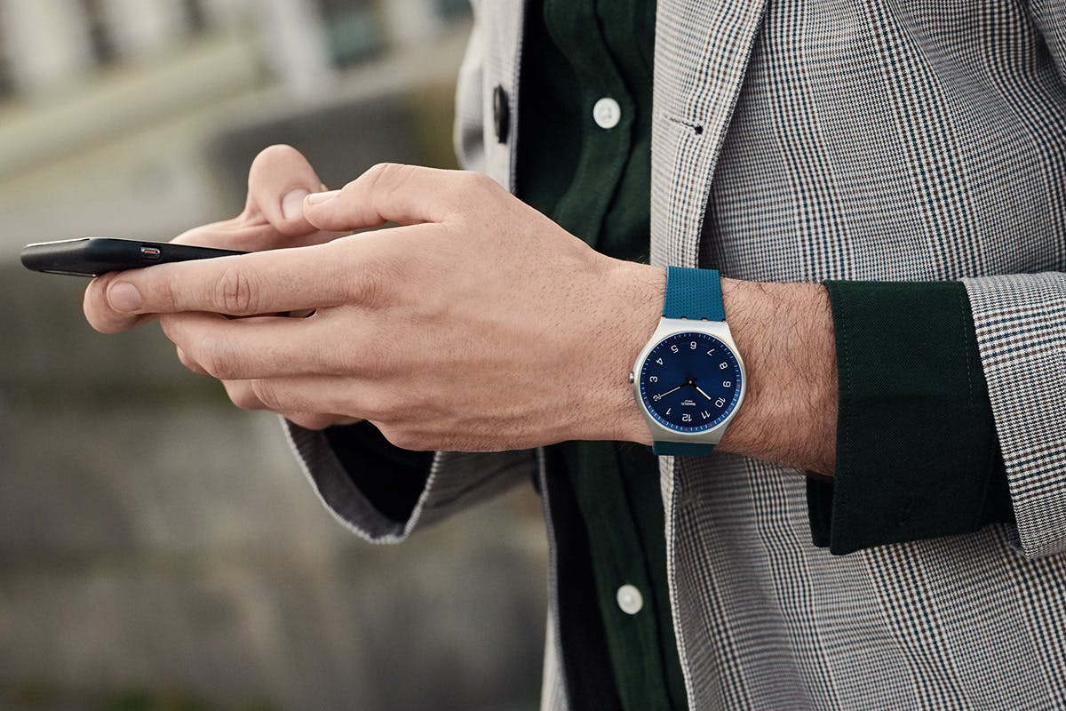 Swatch's SKIN Irony Watch is the Perfect Year-Round Accessory