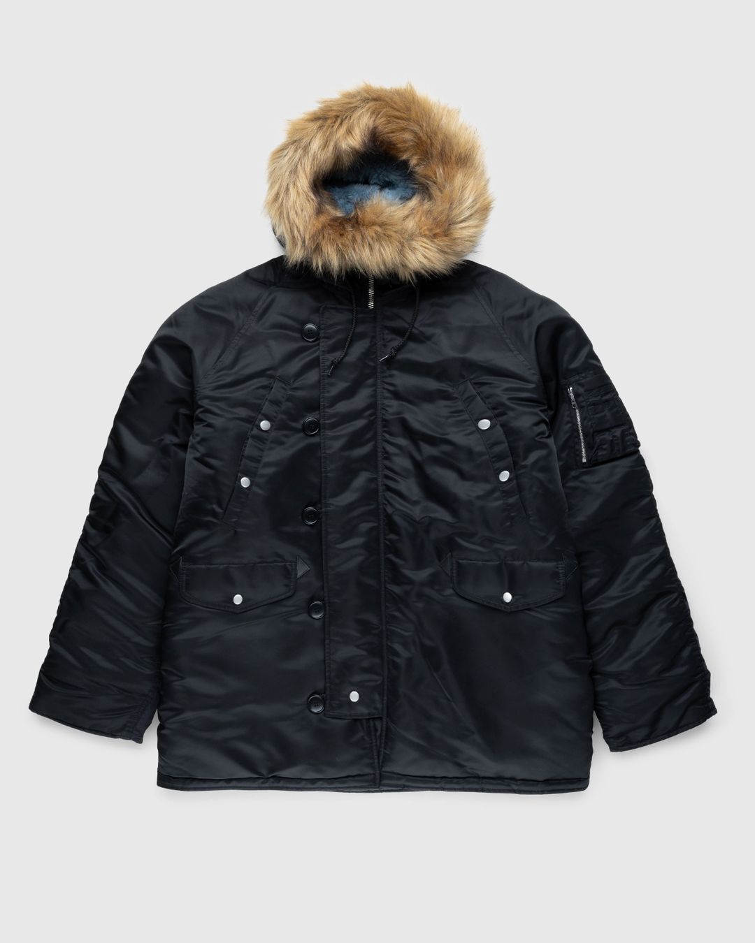 Alpha Industries x Highsnobiety – N3B Parka Black | Highsnobiety Shop