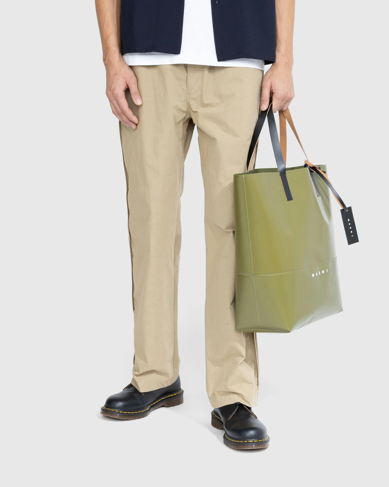 Marni – Tote Bag Olive Green | Highsnobiety Shop