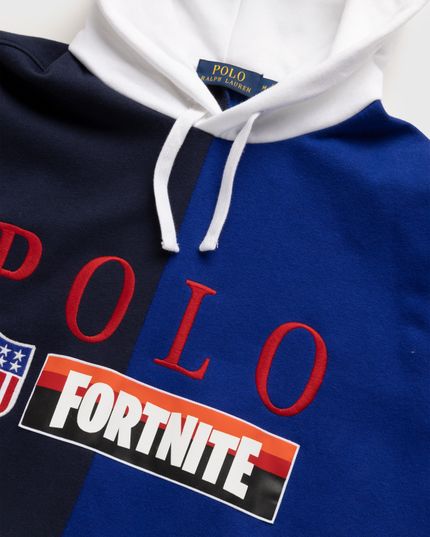 Ralph Lauren x Fortnite – Long Sleeve Sweatshirt Blue | Highsnobiety Shop