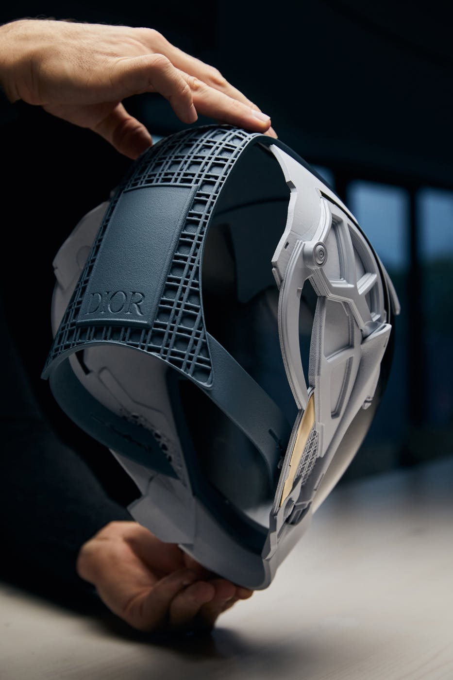 How Dior Made a Moto Helmet & Harness Into Luxury Flexes