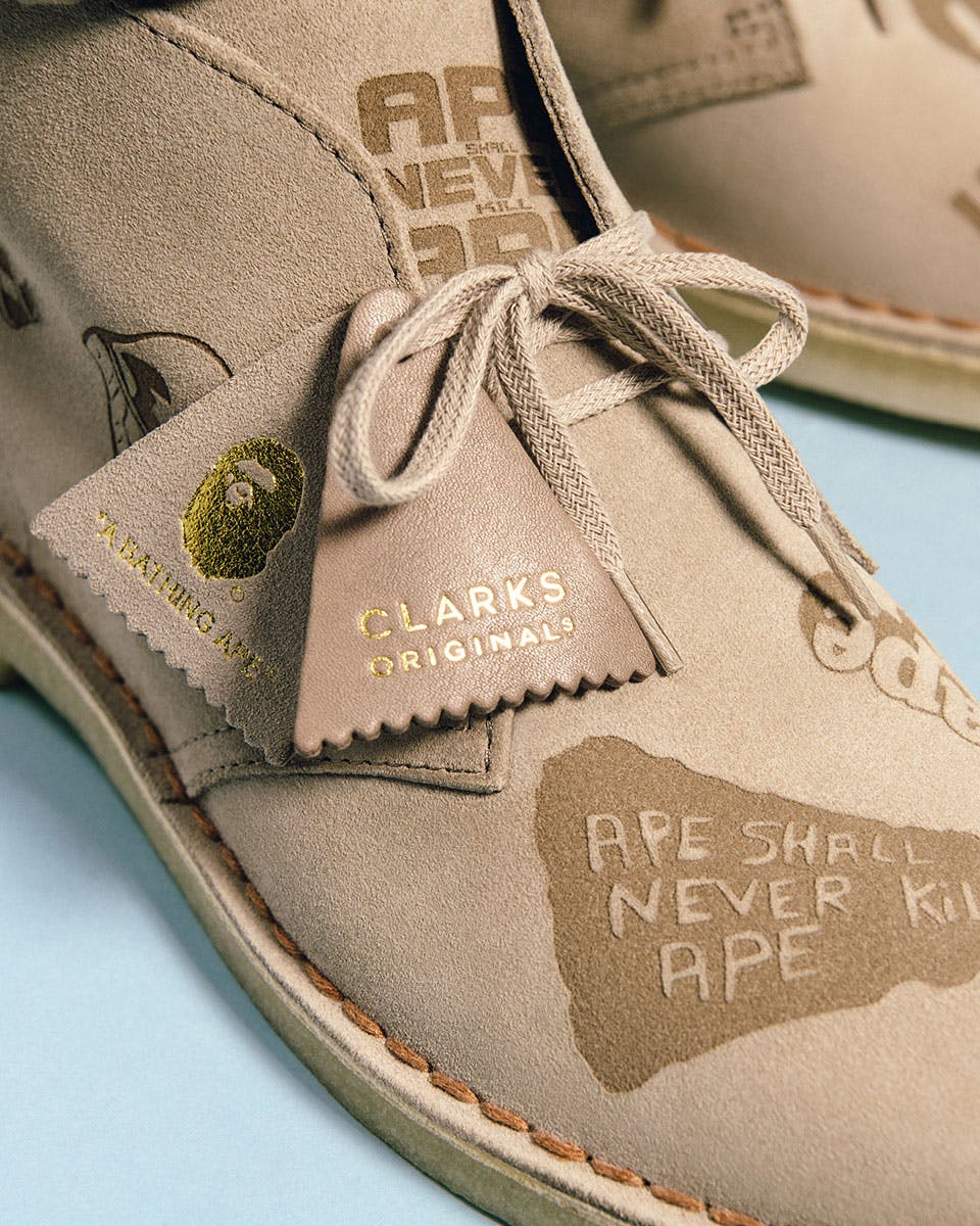 BAPE x Clarks Wallabee & Desert Boot: Images & Release Info