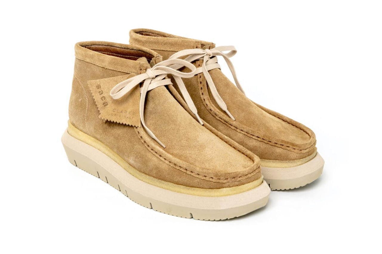 sacai’s Clarks Originals Wallabees Will Set You Back $570 USD