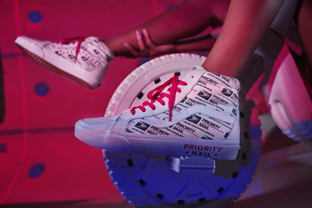 Vans x USPS Is a Special Delivery of Postal Service Sneakers
