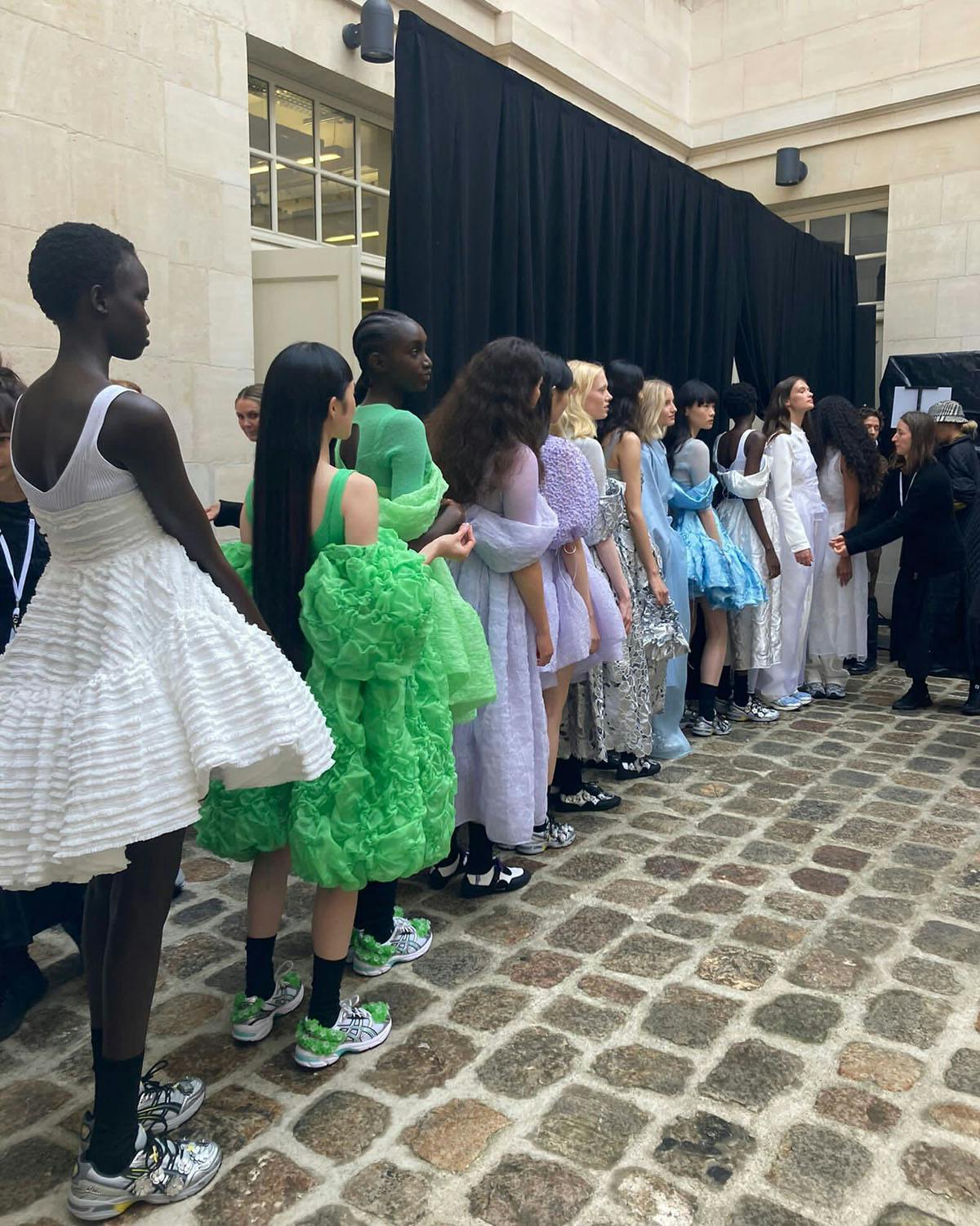 Cecilie Bahnsen & ASICS Made on Blooming Sneakers For SS23