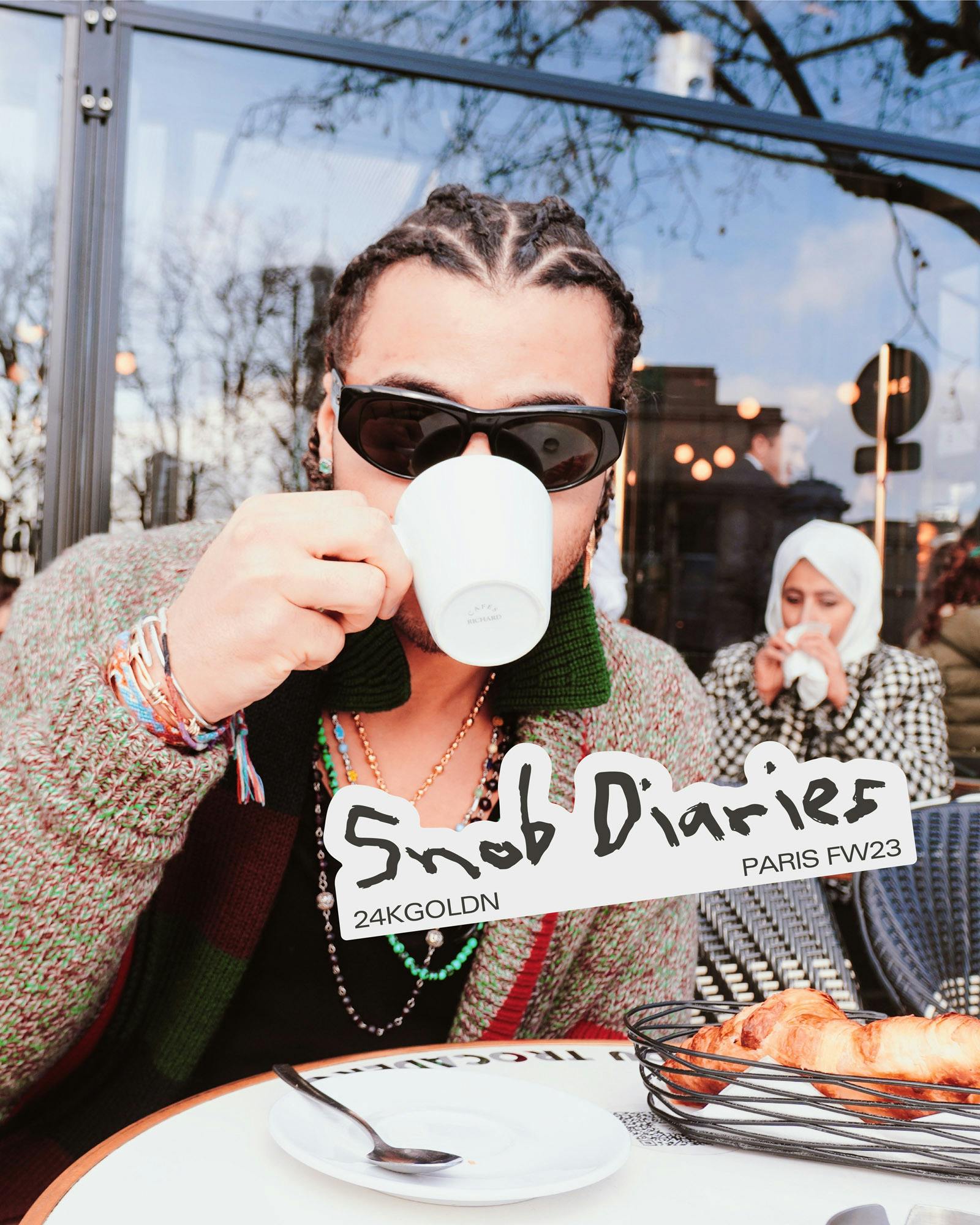 Snob Diaries: Paris Fashion Week with 24kGoldn