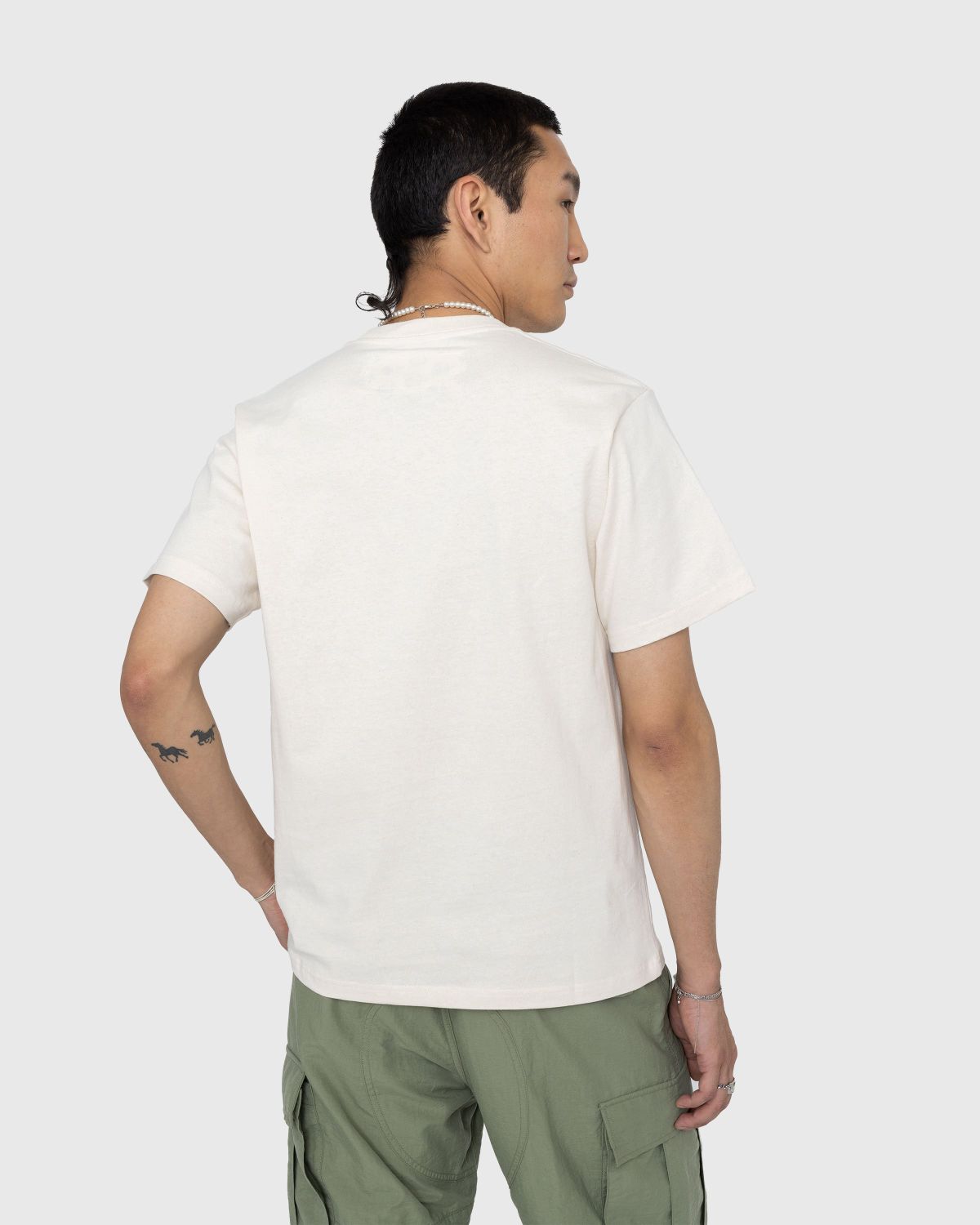 Gentle Fullness – Recycled Cotton Aunty Nani Tee Beige | Highsnobiety Shop