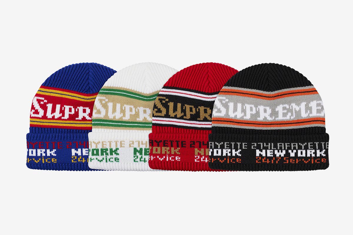 Supreme Fall/Winter 2019 Hat Collection is Next Level Cozy