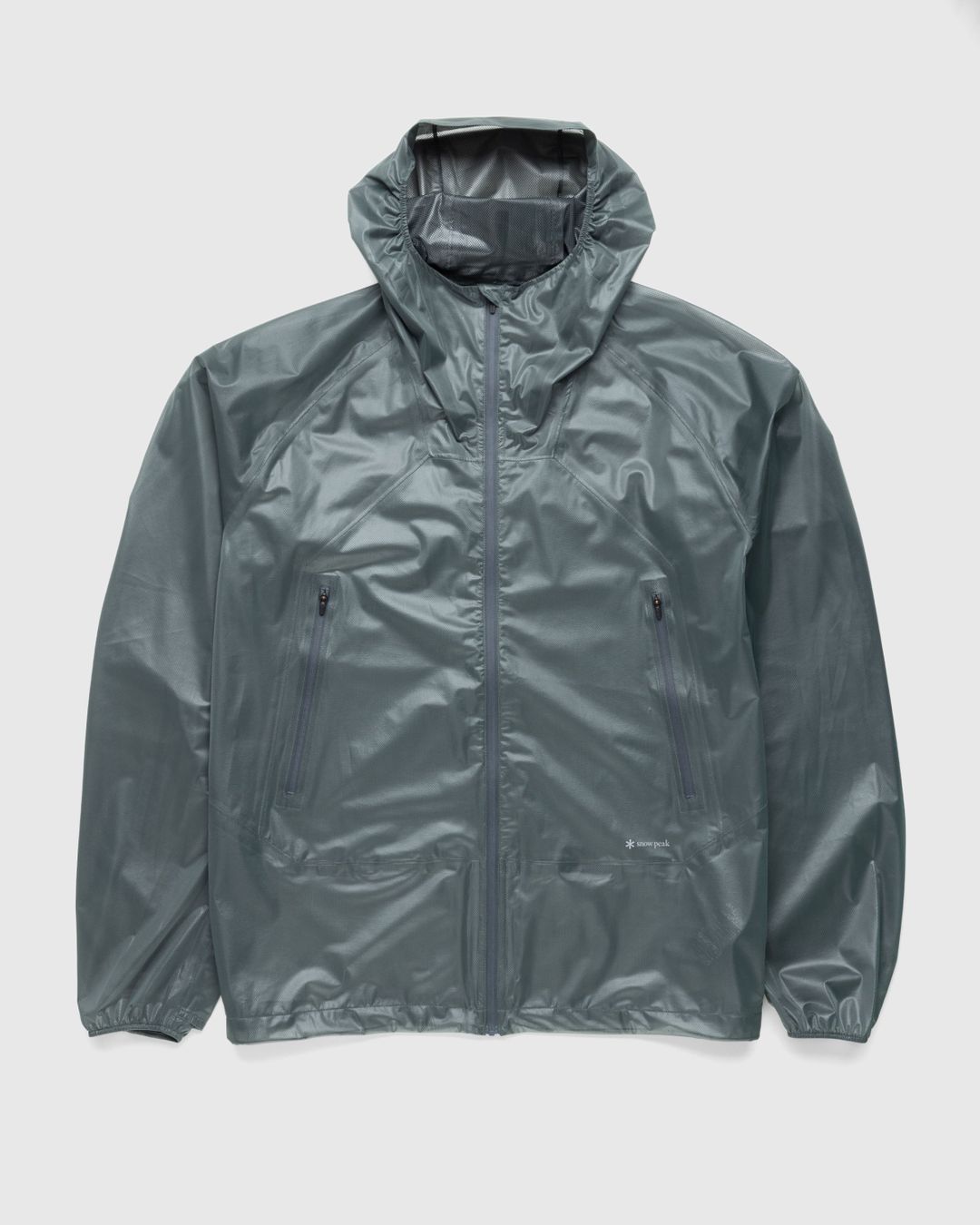 Snow Peak – Light Packable Rain Jacket Balsam Green | Highsnobiety Shop