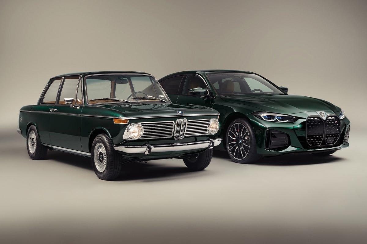 KITH & BMW's Second Collab Has i4 M50 & 1972 1602 Elektro Cars