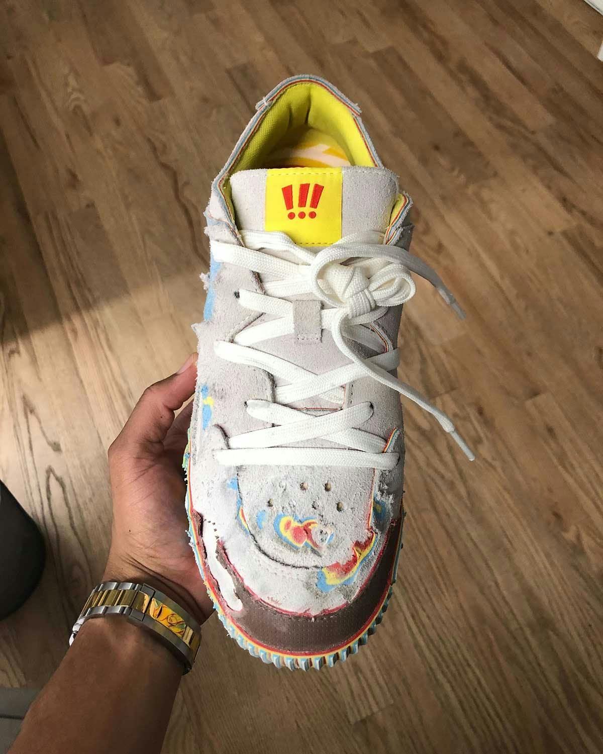 MSCHF Asked Us to Shred Jimmy Fallon's Gobstomper Shoe, So We Did