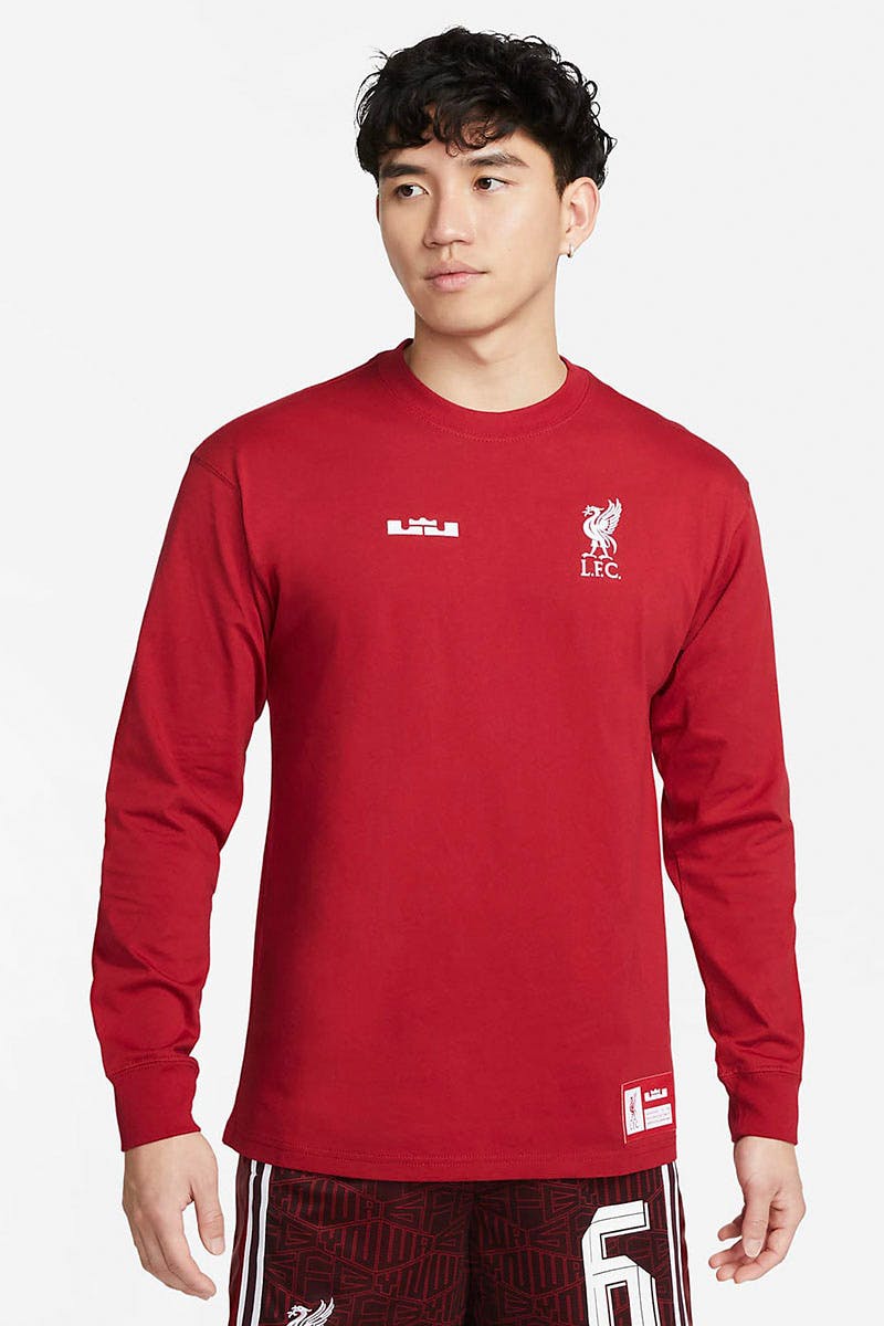 Nike Kits Out Liverpool FC x LeBron James Apparel Collection