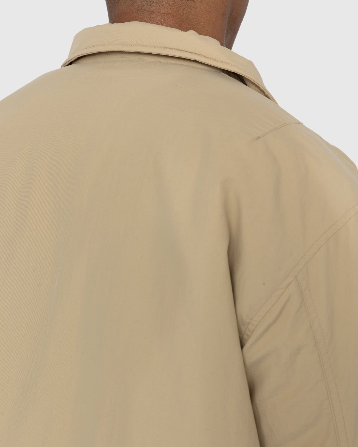 Highsnobiety – Insulated Coach Jacket Beige | Highsnobiety Shop