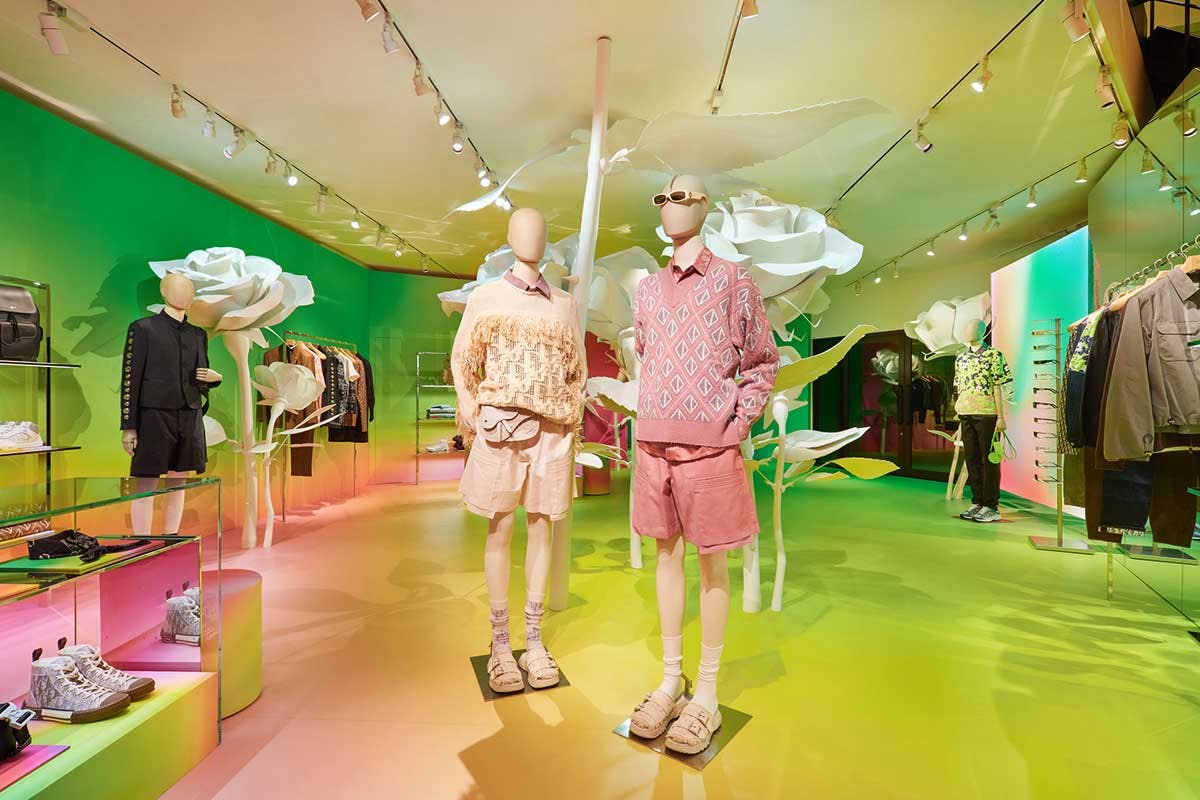 Dior SS22 Men's Collection Pop-Up at BA-TSU Art Gallery
