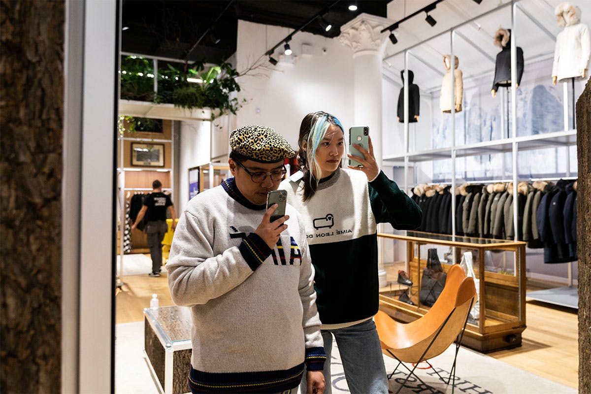 Stylish New Yorkers Go to Town at Woolrich’s Epic Flagship Store