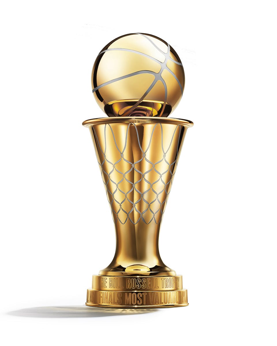 Tiffany & Co.'s NBA Trophy Redesigns, Magic Johnson & Larry Bird