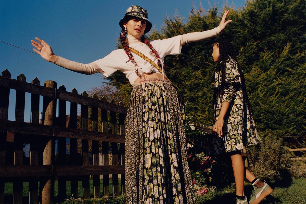 PUMA and Liberty Launch a Floral-Heavy SS22 Collection