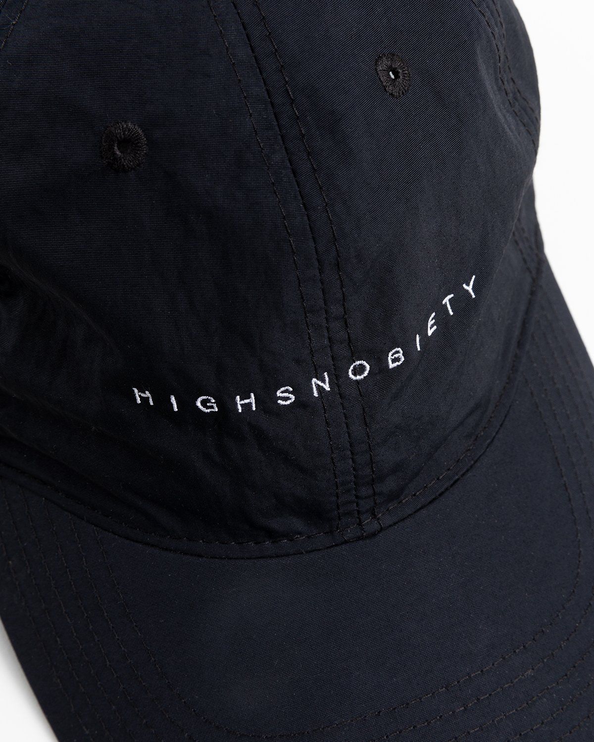 Highsnobiety – Brushed Nylon Ball Cap Black | Highsnobiety Shop