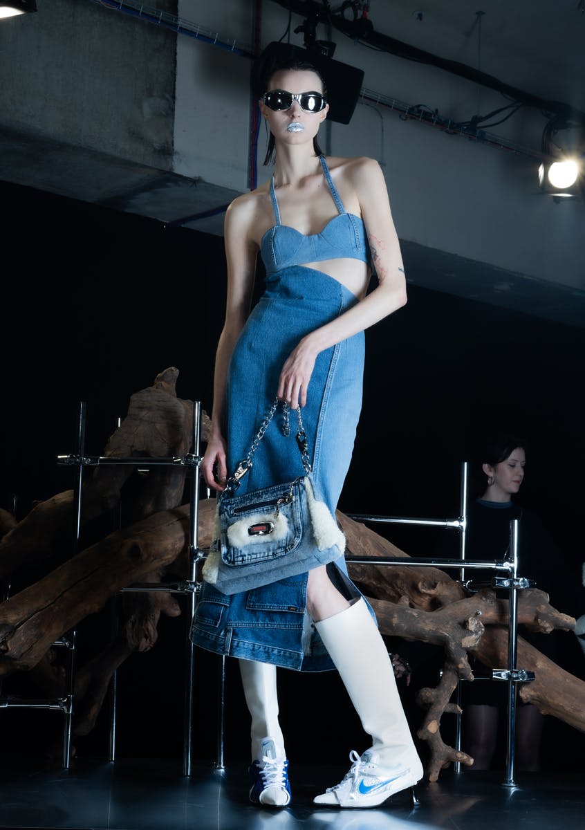 Futurism Meets the Alps for Ancuta Sarca's FW23 Nike Shoes