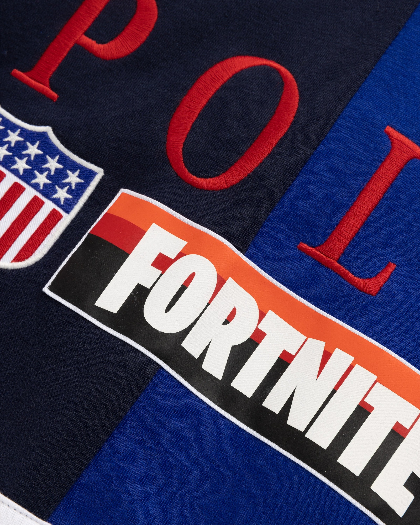 Ralph Lauren x Fortnite – Long Sleeve Sweatshirt Blue | Highsnobiety Shop