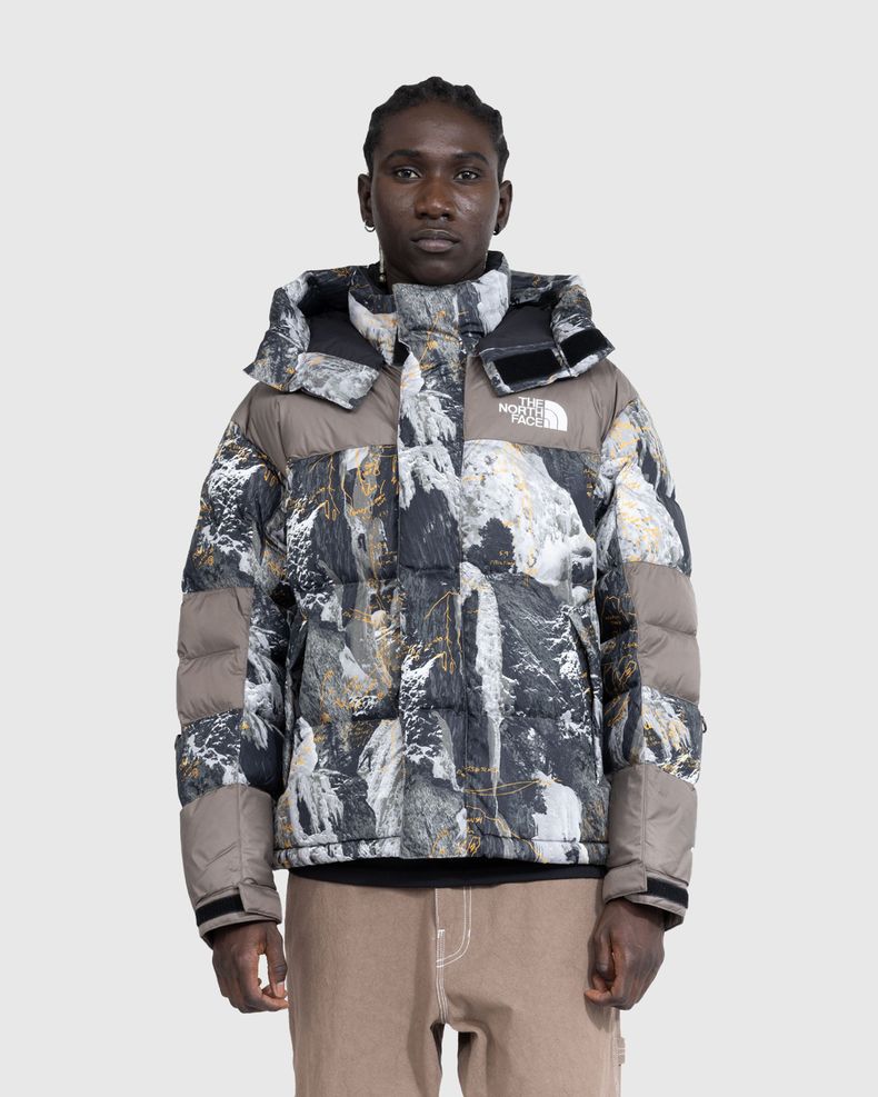 The North Face – HMLYN Baltoro Jacket Falcon Brown Conrads Notes Print ...