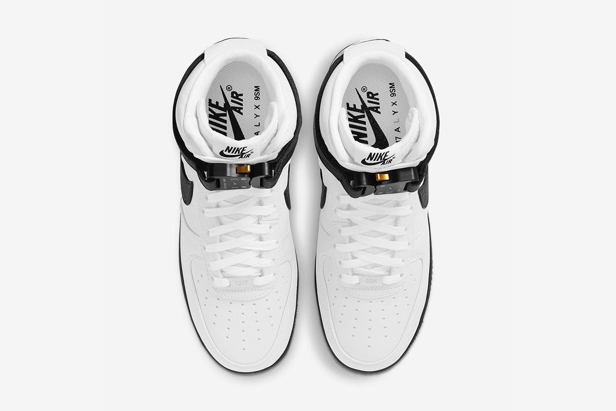 1017 ALYX 9SM x Nike Air Force 1 High "White": Official Drop Info