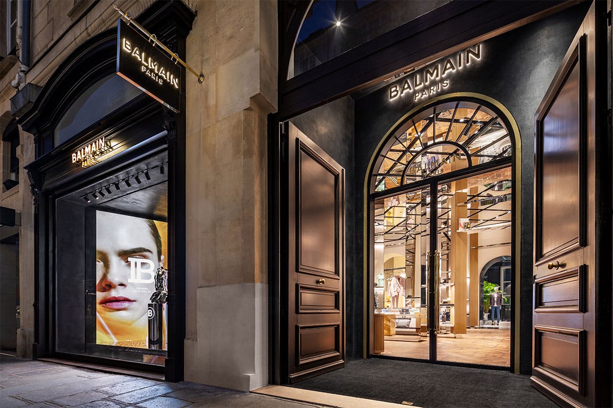 See Inside Balmain's Luxurious New Paris Flagship Store