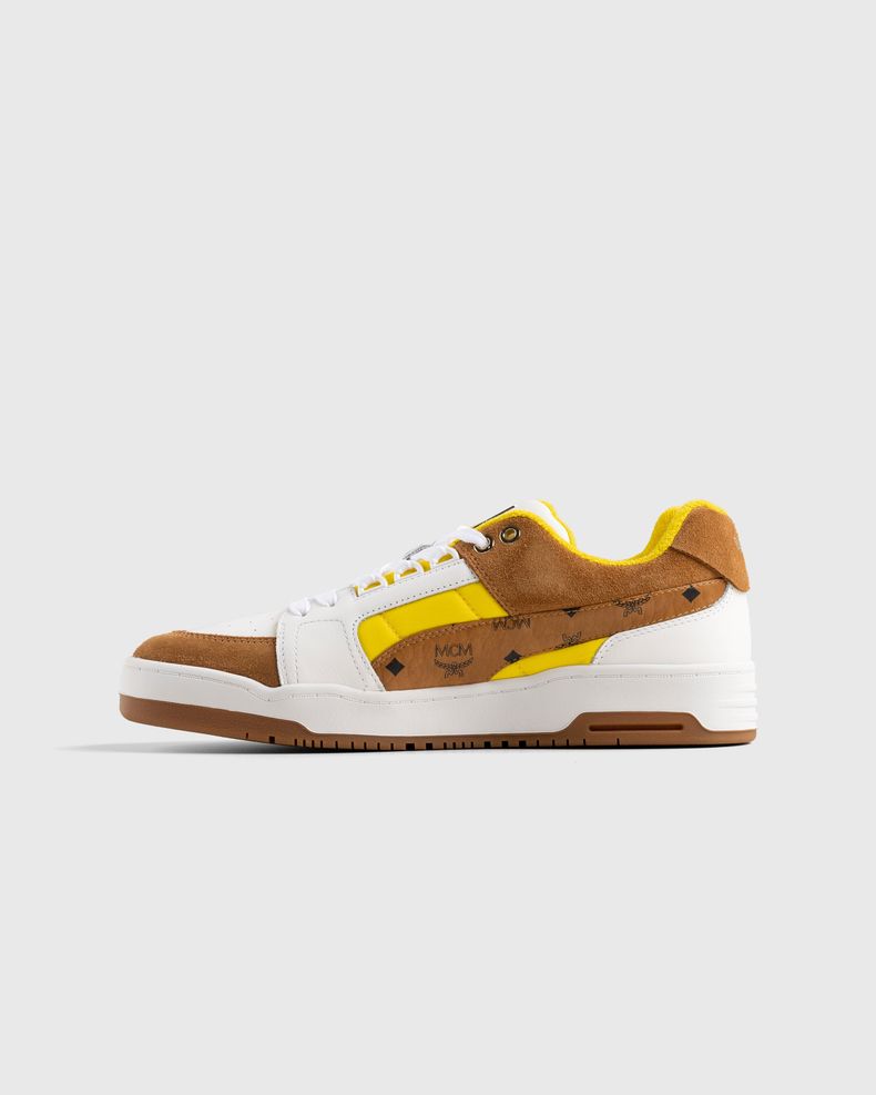 Puma x MCM – Slipstream Lo White/Yellow | Highsnobiety Shop