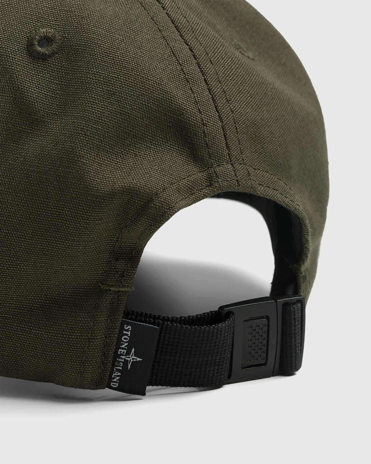 Stone Island – 99661 6-Panel Cotton Rep Cap Military Green ...
